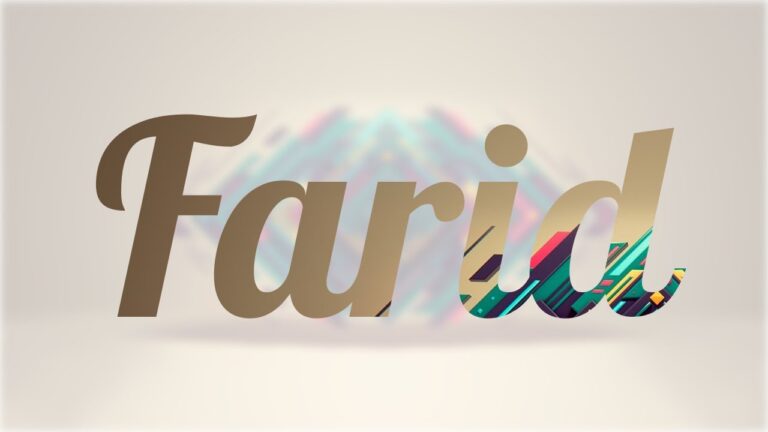Descubre el Significado Profundo y Origen del Nombre Farid: Un Nombre ...