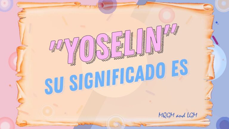 El significado detrás del nombre Joselyn: Origen, historia y ...