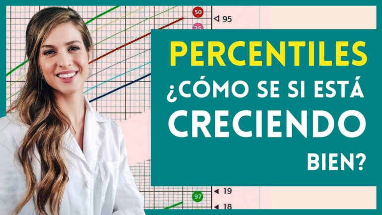 Tabla de percentiles de peso y talla en niños: Guía completa basada en ...